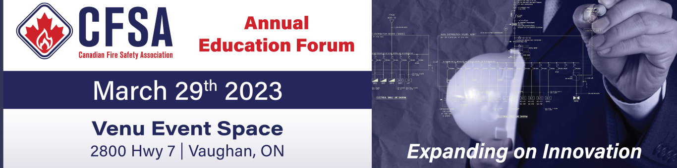 Canadian Fire Safety Association - Annual Education Forum - FCS Fire